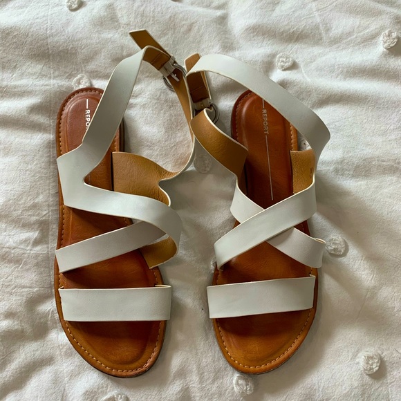 Report | Shoes | Report Off White Sandals | Poshmark